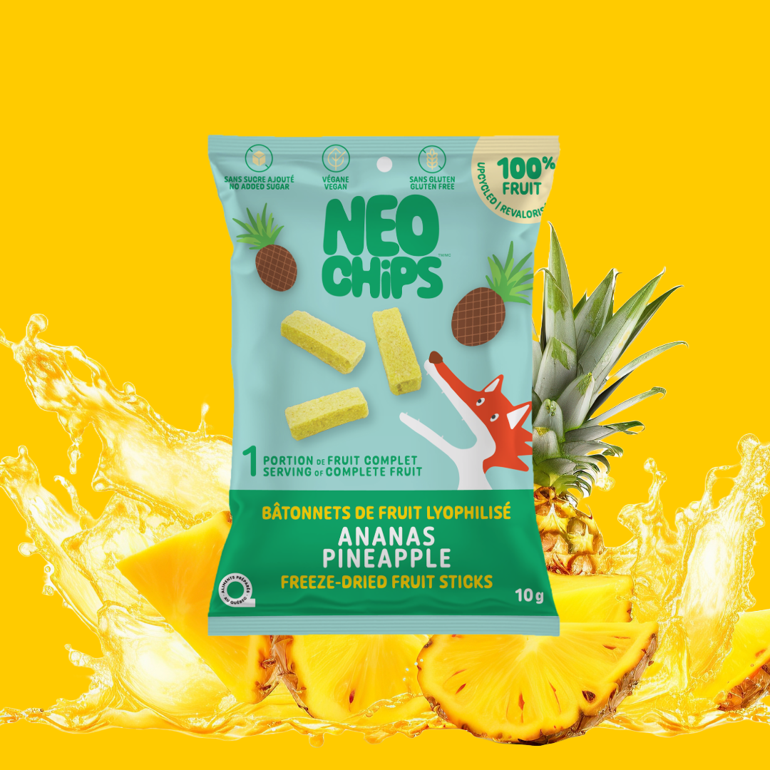 Néo Chips - Chips de fruits sans additifs, gluten ni huile