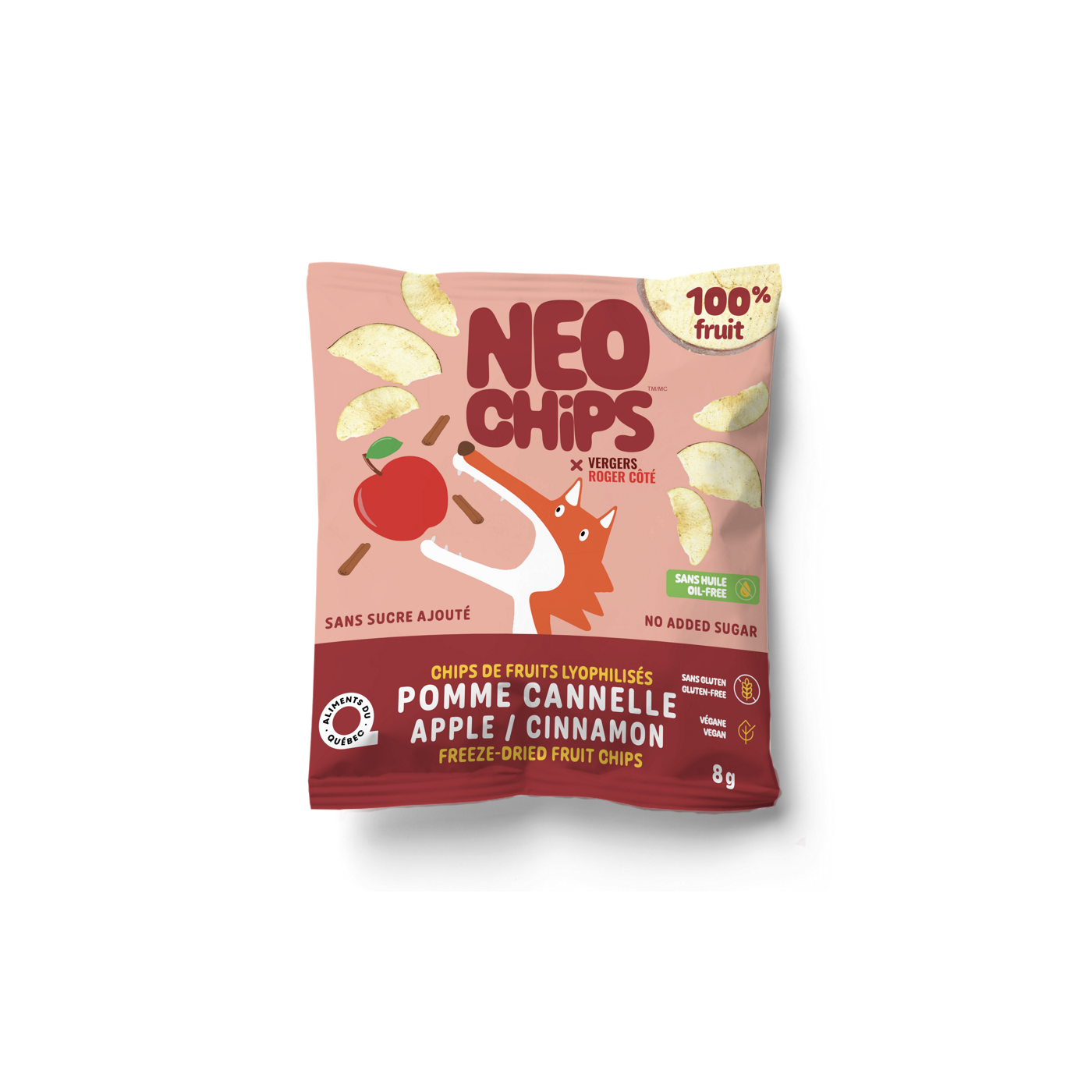 Néo Chips - Chips de fruits sans additifs, gluten ni huile