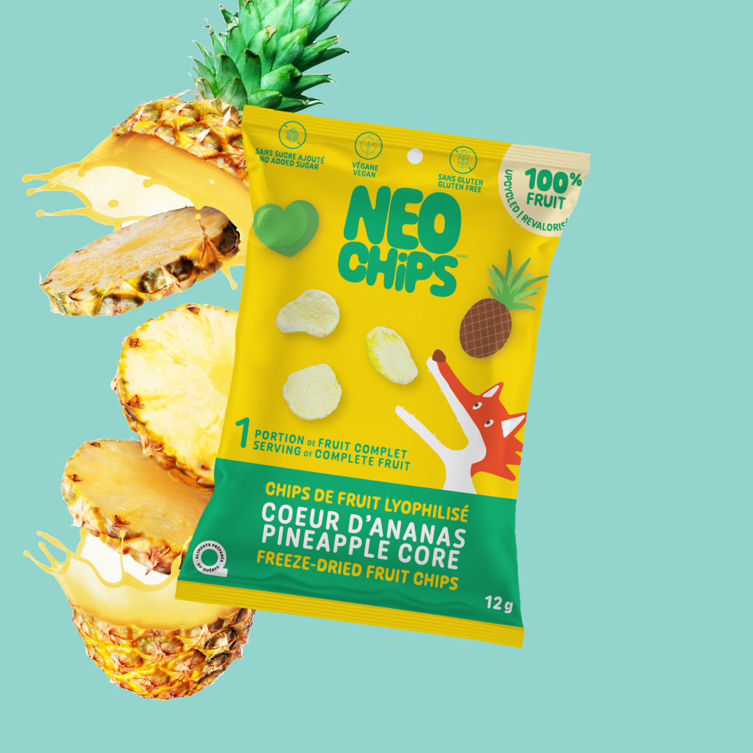 Néo Chips - Chips de fruits sans additifs, gluten ni huile