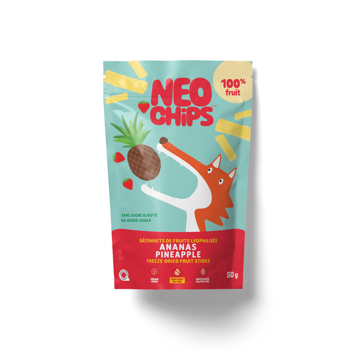 Néo Chips - Chips de fruits sans additifs, gluten ni huile